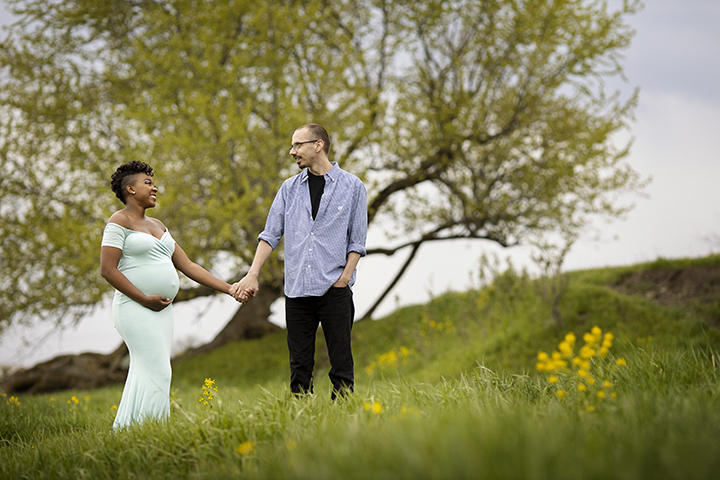 Chelsey + Dillon | Spring Maternity Session – Eleanor Kathryn ...
